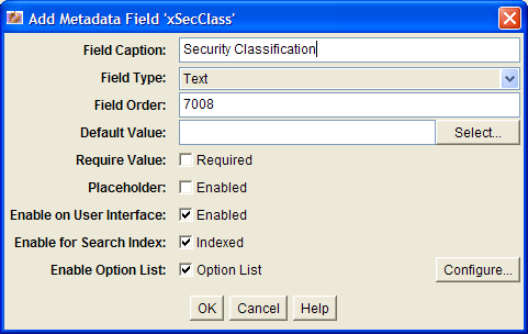 Creating a custom profile in Oracle UCM | RedStack
